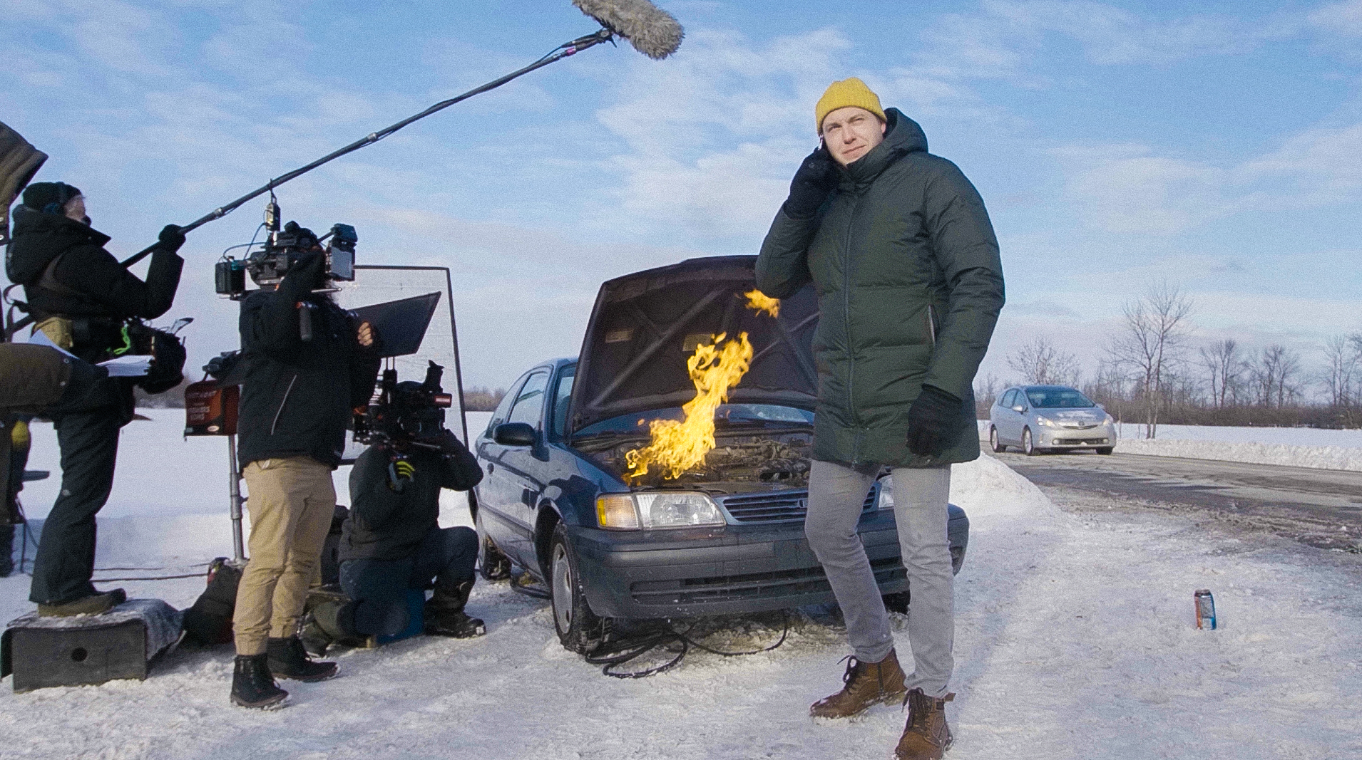Série Web Desmeules avec Alex Lapointe: un méga coup de circuit - AutoMédia