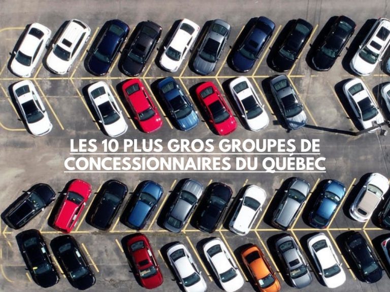 Les 10 plus grands groupes de concessionnaires automobiles au Québec ...