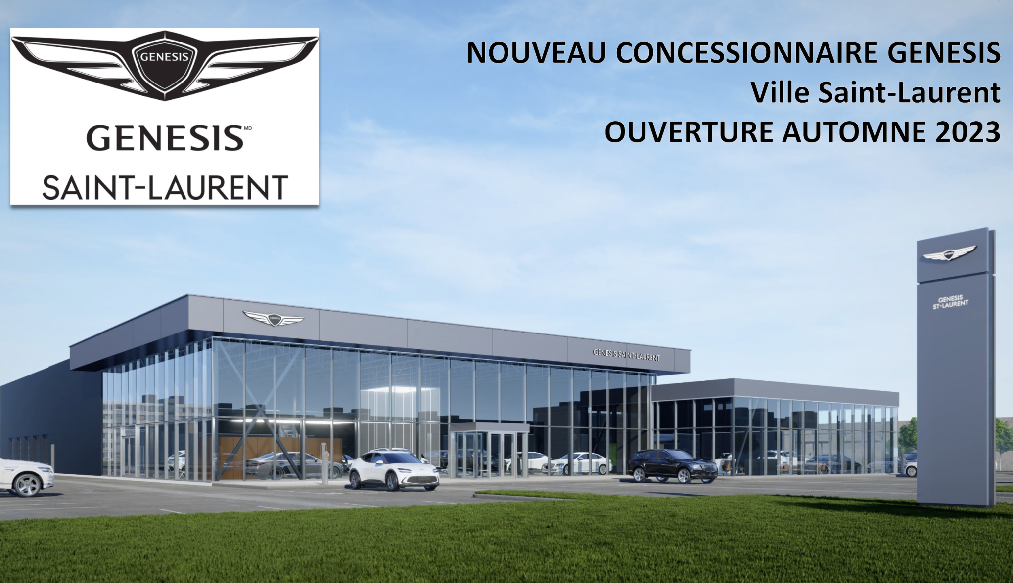 Genesis Saint-Laurent aura sa propre maison - AutoMedia