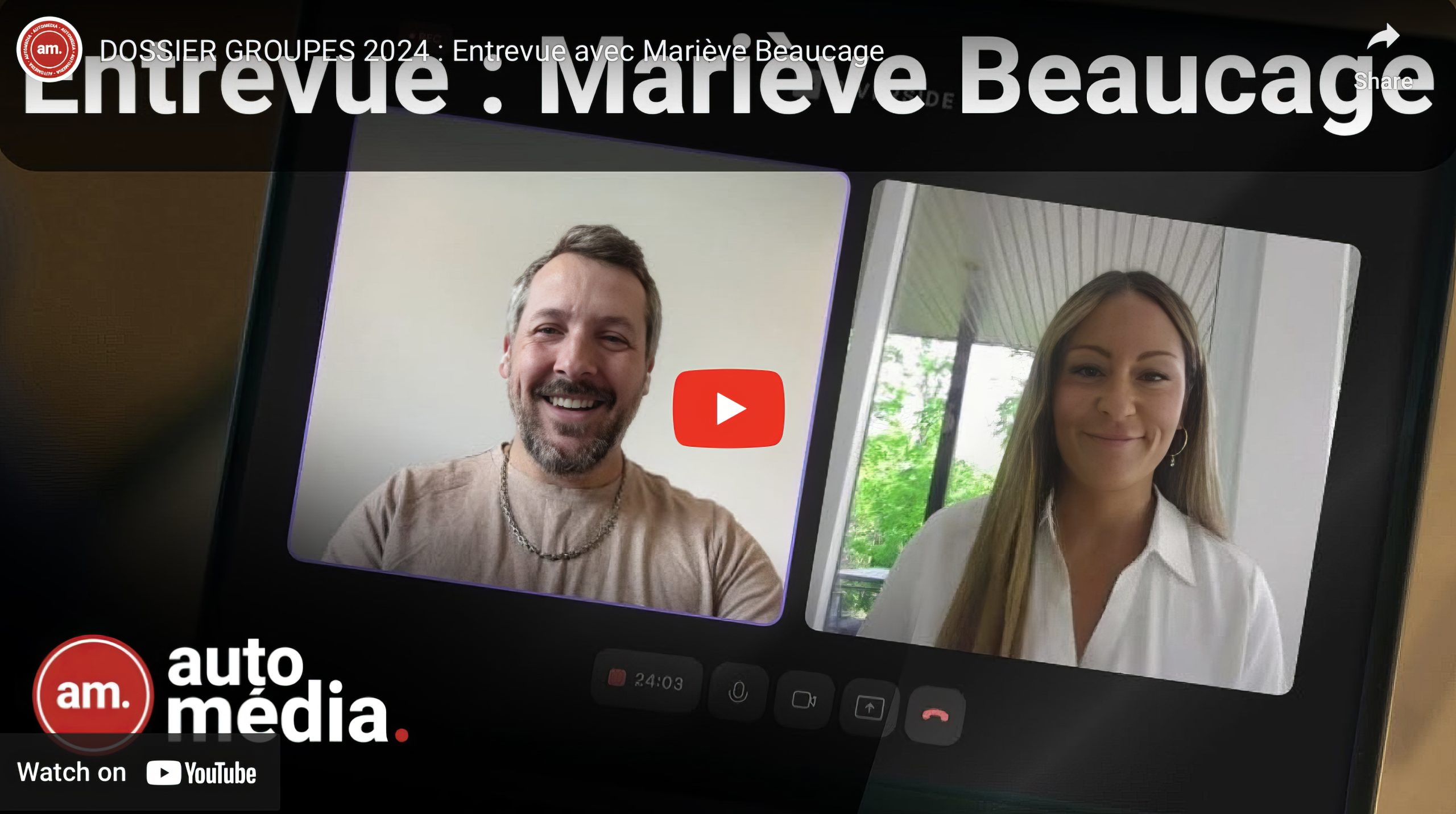 Dossier groupe 2024: Entrevue avec Mariève Beaucage, vice-présidente du groupe Beaucage - AutoMedia
