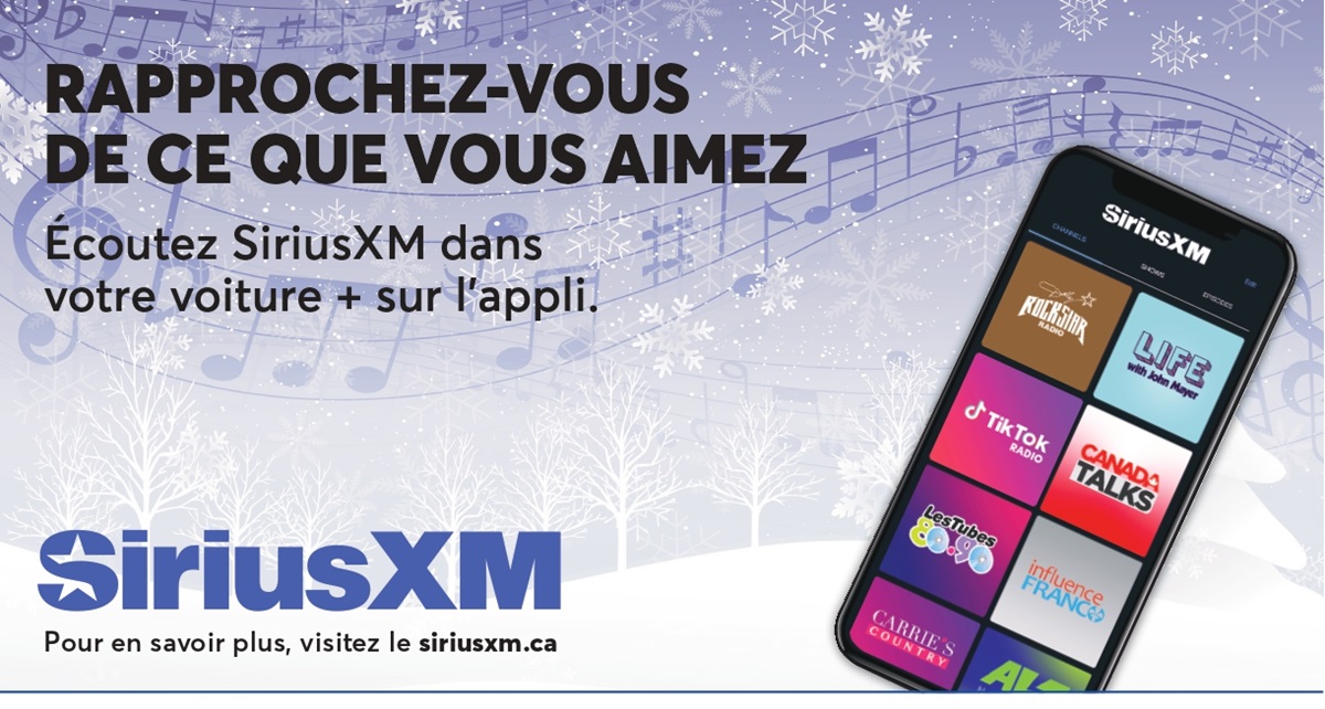 SiriusXM : les bons coups de 2024 et les souhaits pour 2025 - AutoMédia
