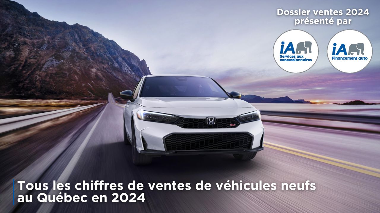 Tous les chiffres de ventes de véhicules neufs au Québec en 2024 ...